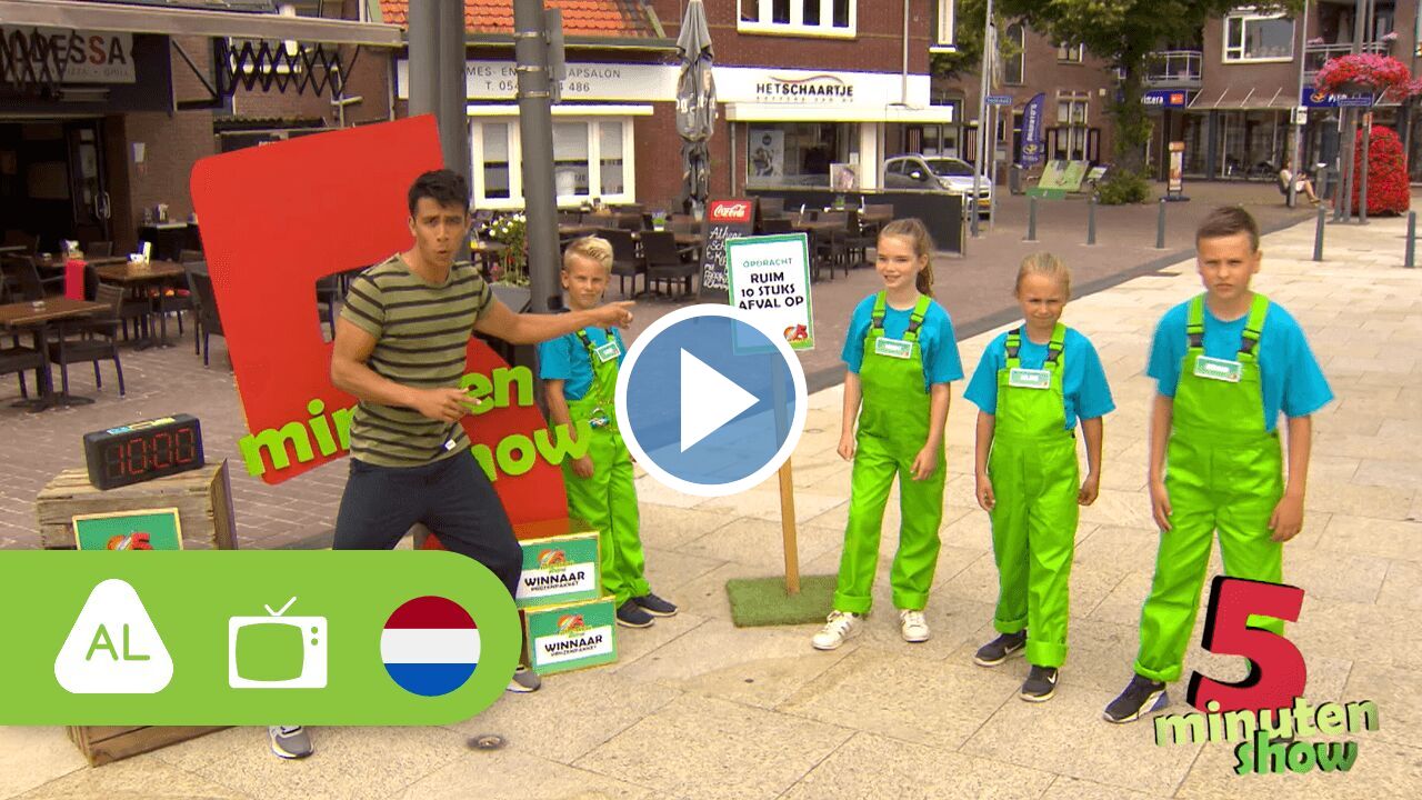 5MinutenShow | Aflevering 01 HELP!!! MAAK ME LOS! / MinidiscoTV