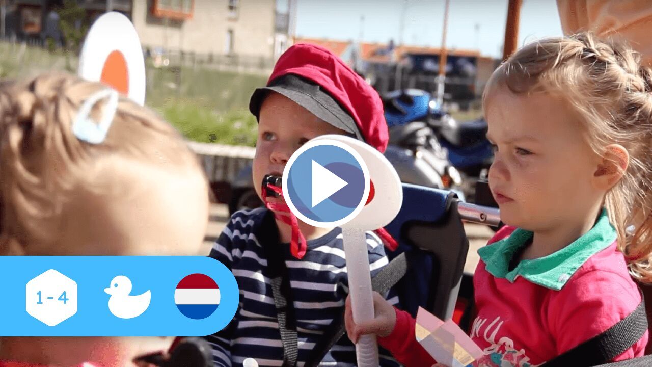 Een Treintje Ging Uit Rijden op het kinderdagverblijf / MinidiscoTV